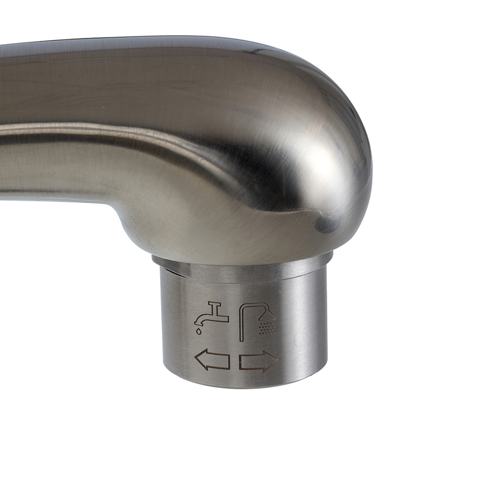 Stainless Steel Flick Mixer Tapset 5L/min for Shampoo Basins | Comfortel