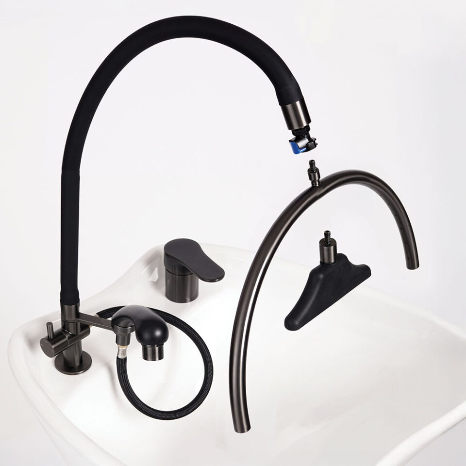 Head Spa Waterfall Tap Set for Shampoo Basins | Comfortel