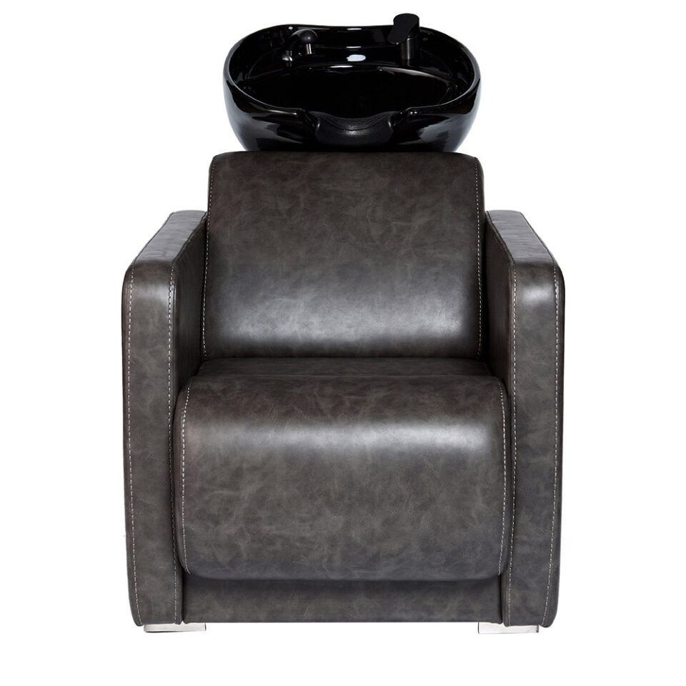 Club Textured Black Wash Lounge (Black Basin) | Comfortel