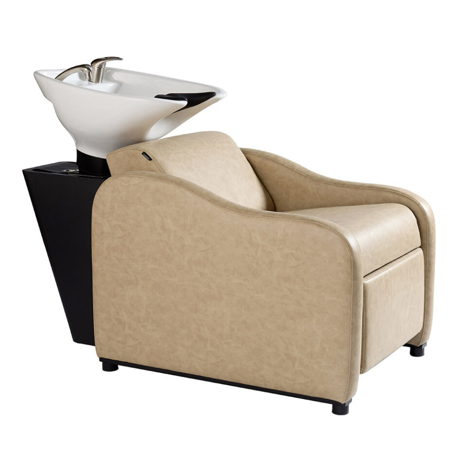 Camilla Electric Shampoo Lounge in Sand | Comfortel Australia