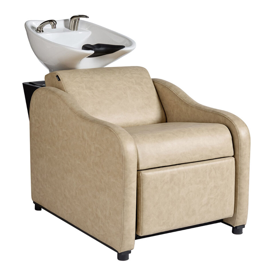Camilla Electric Shampoo Lounge in Sand | Comfortel Australia