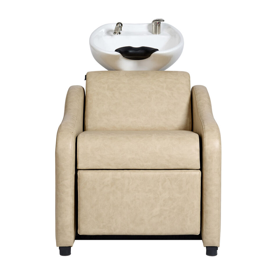 Camilla Electric Shampoo Lounge in Sand | Comfortel Australia
