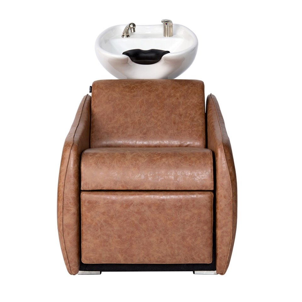 Harlow Electric Shampoo Lounge in Tan | Comfortel