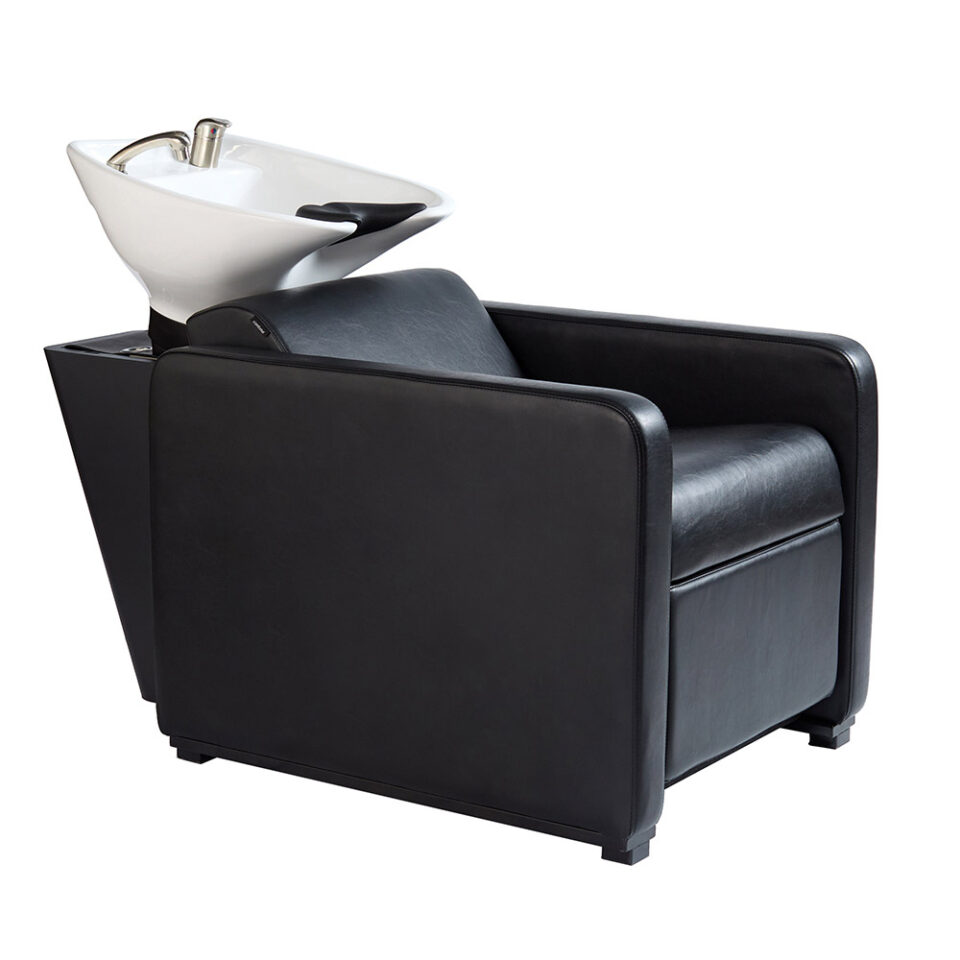 Kira Electric Shampoo Lounge in Black | Comfortel Australia