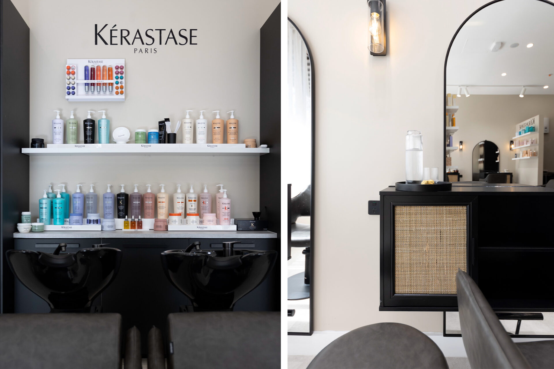 A Petite Salon with a Big Impact: Blonde Poetry Salon Spaces | Comfortel