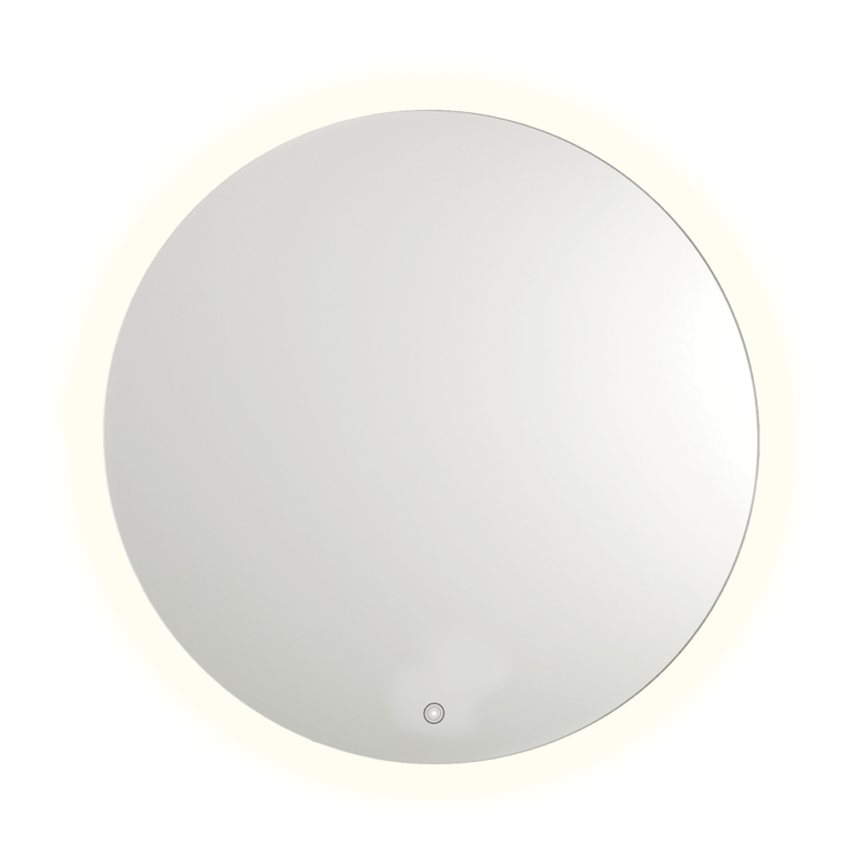 Circa LED Round Salon Mirror | Comfortel