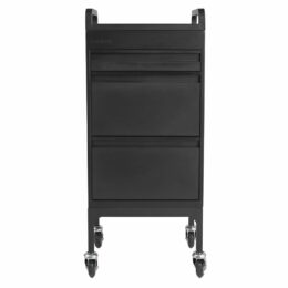 Studio 3 Drawer Trolley II Black | Comfortel