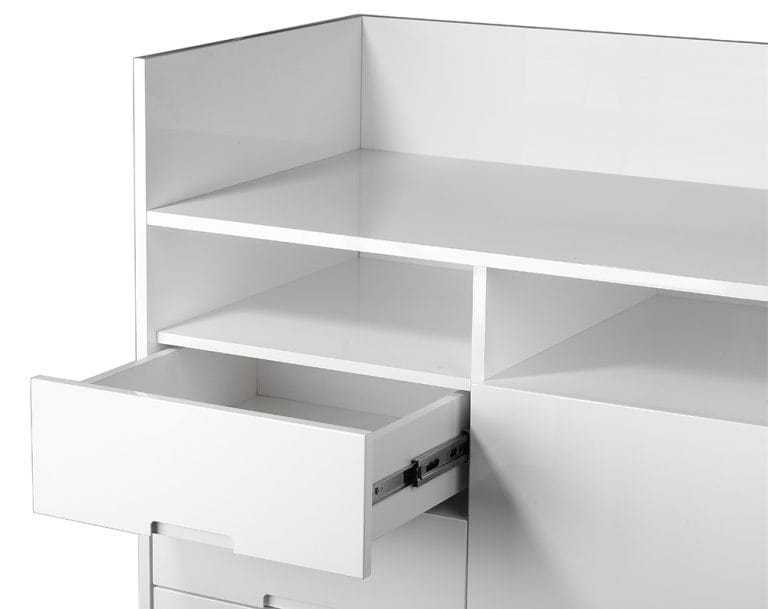Taylor Reception Desk White | Comfortel
