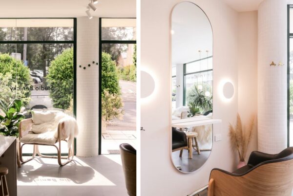 Modern Boho Salon Interior - Studio Benicky - Comfortel Salon Furniture
