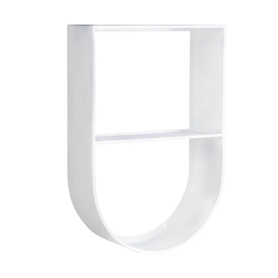 Metal Arch Box - White | Comfortel