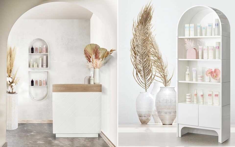 Neutral White | Salon Design Inspiration | Salon Furniture - Comfortel