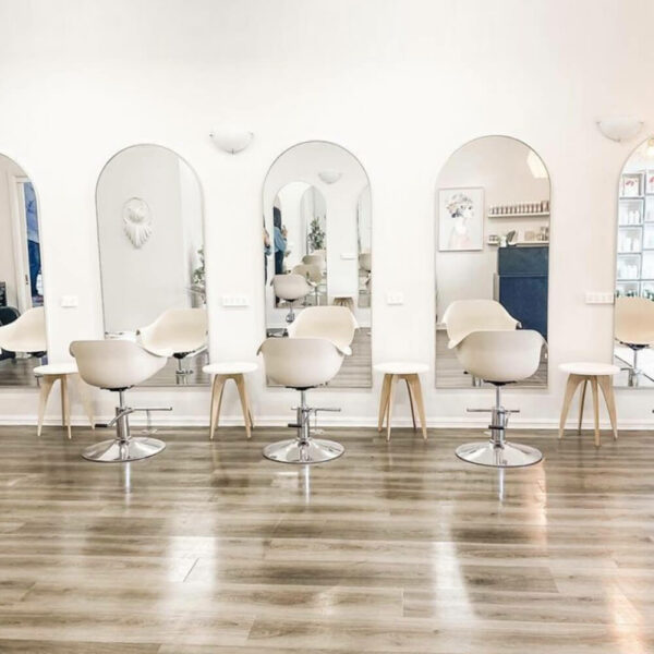 Neutral White | Salon Design Inspiration | Salon Furniture - Comfortel