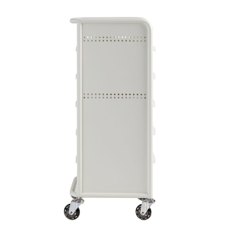 Workshop Deluxe 5 Tier Trolley II White | Comfortel