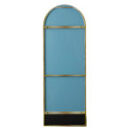 San Remo Arch Salon Mirror Brass | Comfortel
