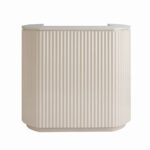 Martini II Reception Desk Cream Pink | Comfortel
