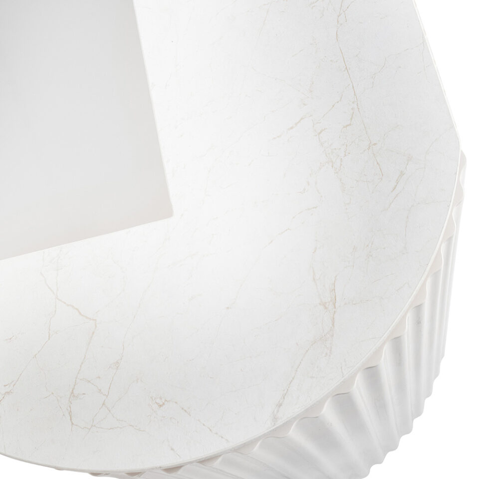 Martini II Reception Desk White | Comfortel