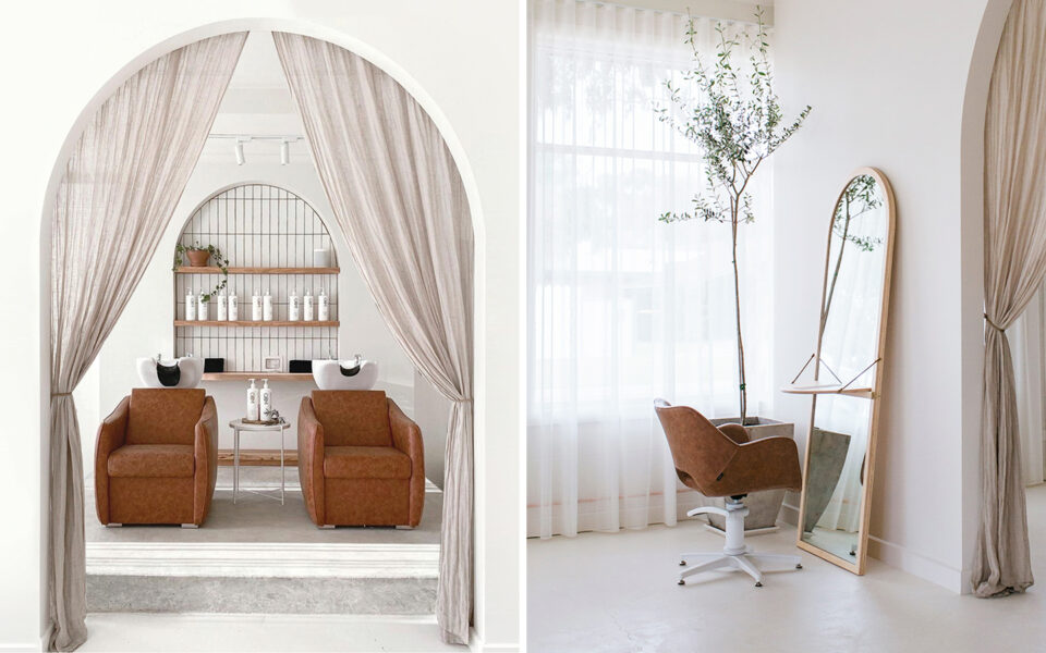 Coastal & Natural | Salon Interior Design Inspo | by Comfortel