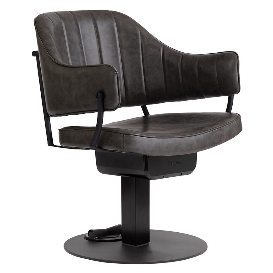 Lexi Textured Black Styling Chair | Comfortel